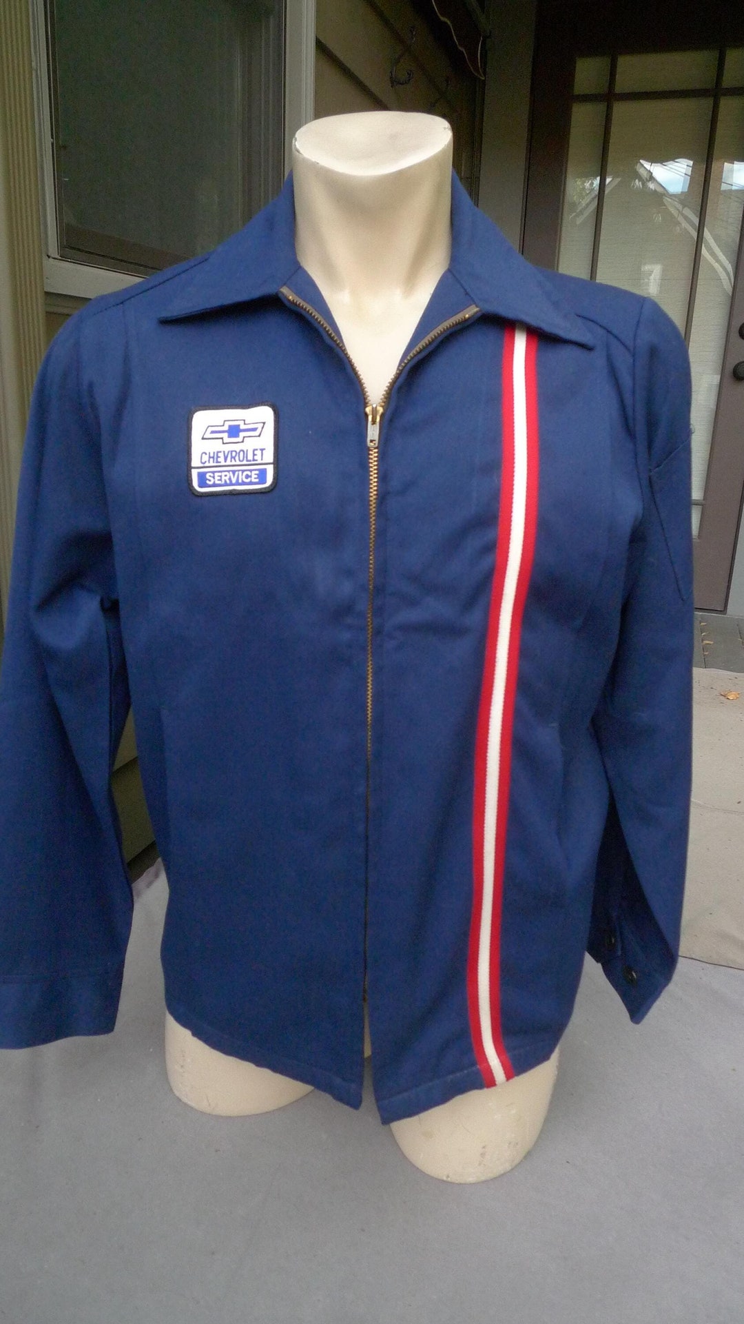 1960s Chevy Mechanics Work Gabardine Jacket * Size L (42R) - Etsy