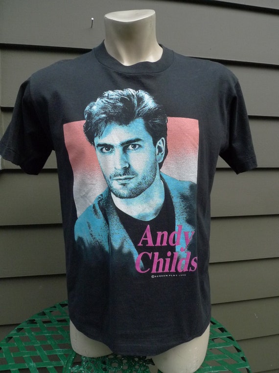 1993 Andy Childs Single Stitch Concert Shirt * Mens L… - Gem