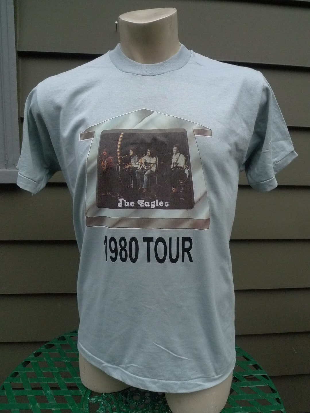Talla ML (44) ** Stock antiguo fechado en 1980 The Eagles Shirt (Single ...