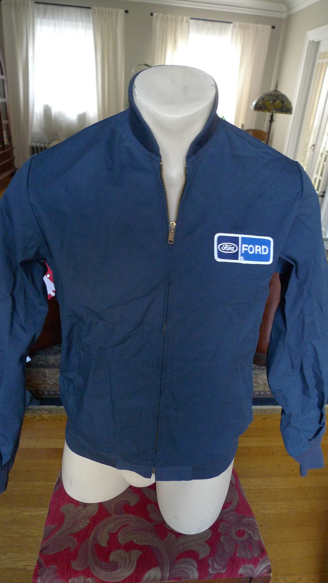 1980s Ford Mechanics Work Jacket two Waist Pockets Mens - Etsy