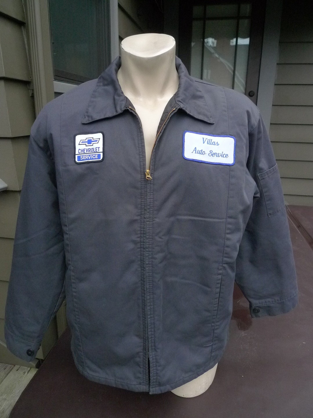 1980s Chevy Work-mechanics Jacket Men's L 42R - Etsy