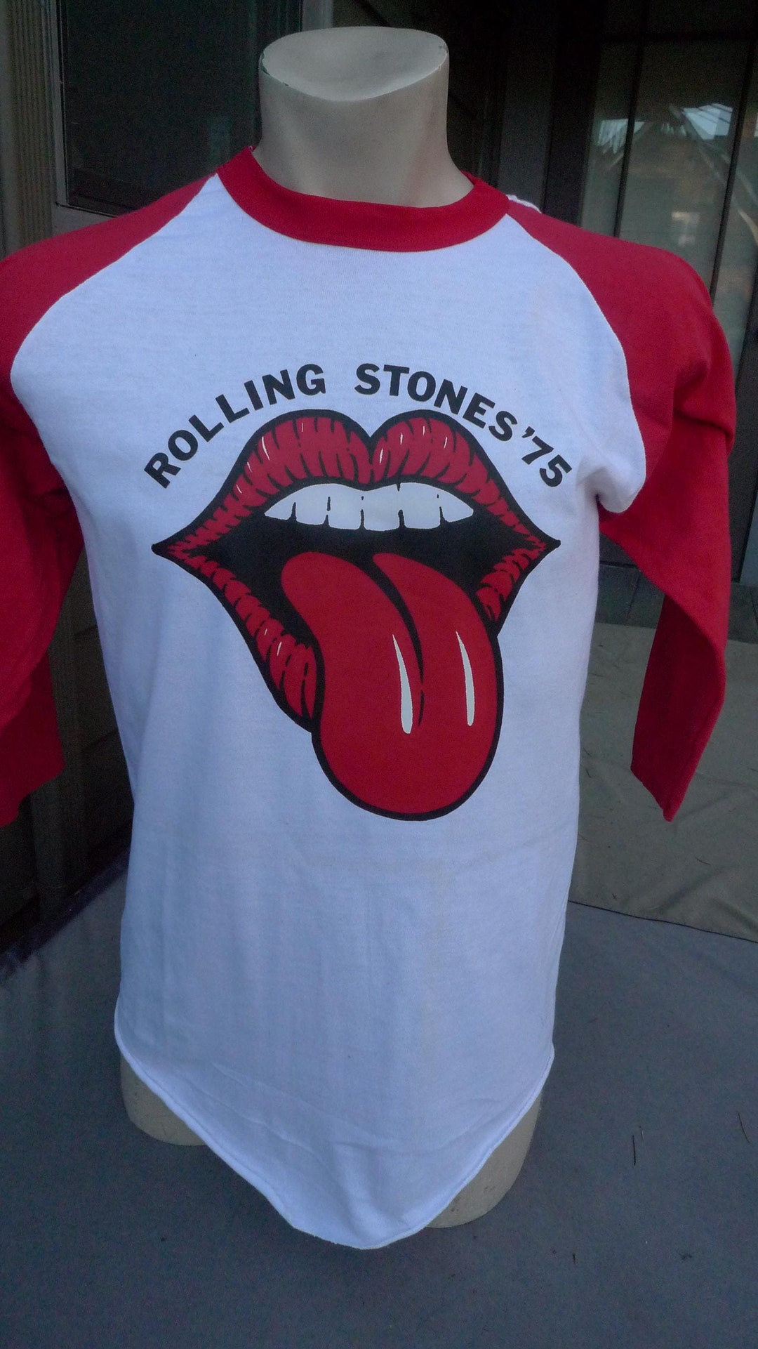 1975 Rolling Stones Single Stitch Shirt C Licensed Roach '75 Men's Med 42 - Etsy