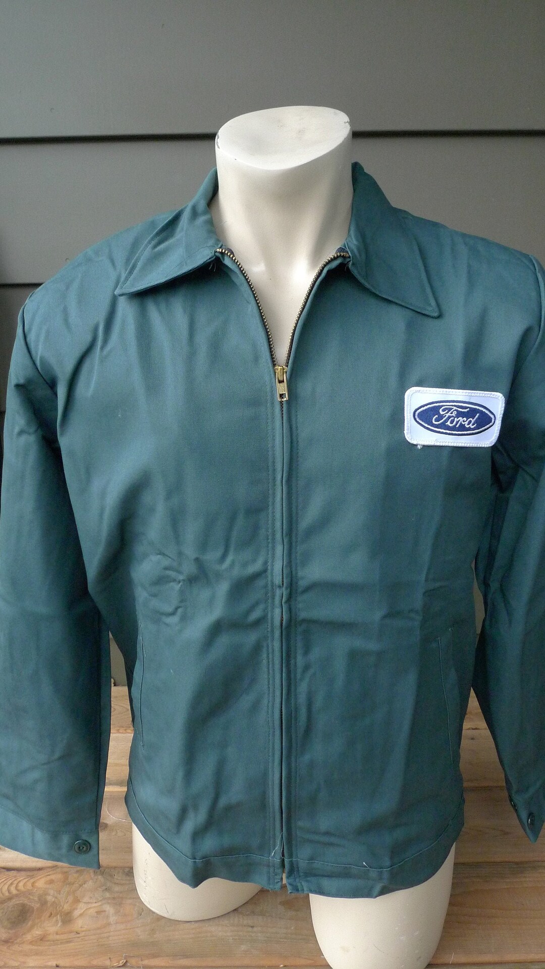 1980s Ford Mechanics Work Jacket Mens Med 40R-41R - Etsy