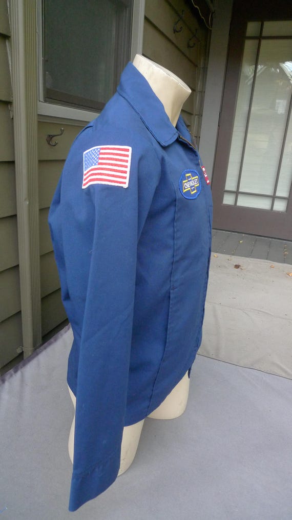 1970s Chevrolet Mechanics Work Jacket * Size M (40R) - Gem