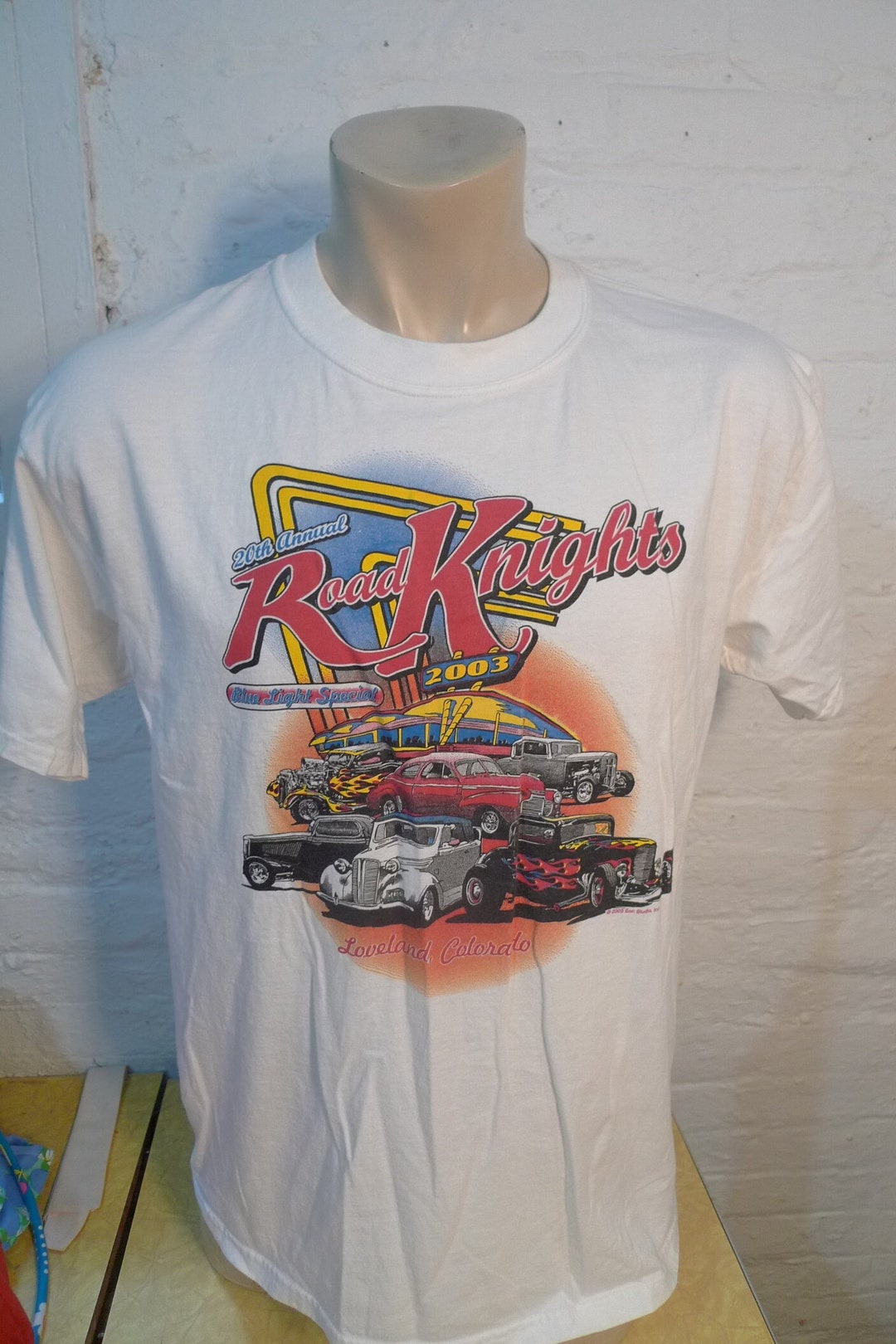 2003 Road Knights (loveland, CO) Hot Rod Shirt * Men's Large (46) - Etsy