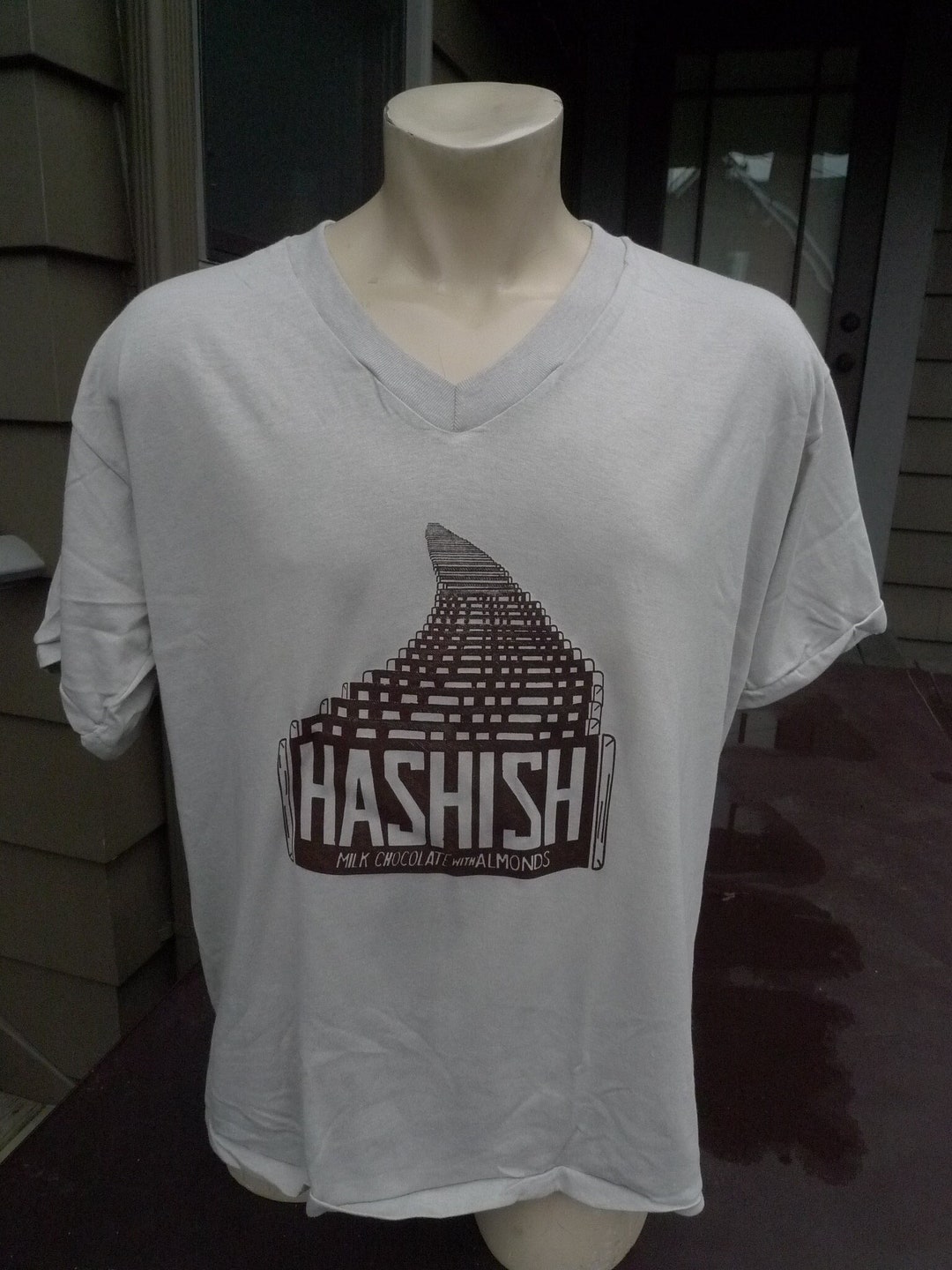 1970s Drug Themed Single Stitch Shirt (C) Licensed by Roach '74 * Men's ...