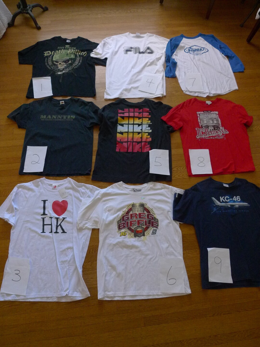 9 Different Size XL Bargain Shirts Lot 14 - Etsy