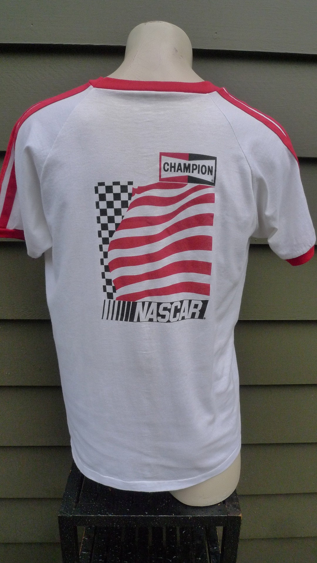 1980s Champion / Nascar Single Stitch Shirt * Mens XL (48) - Etsy