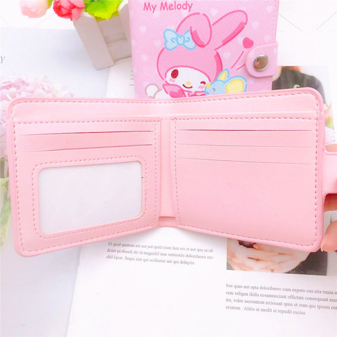 Cute Wallet Kawaii Wallet Gift for Her Korean Stationery - Etsy