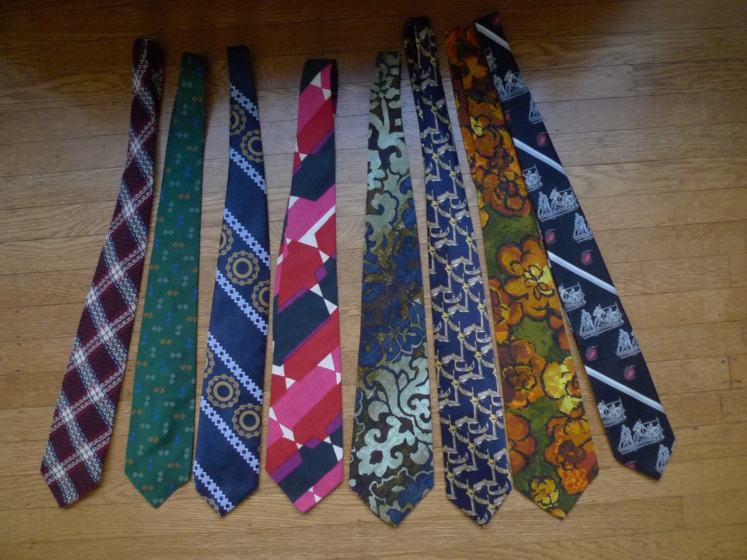 Groovy 1970s Ties -- You Pick -- One Price - Etsy