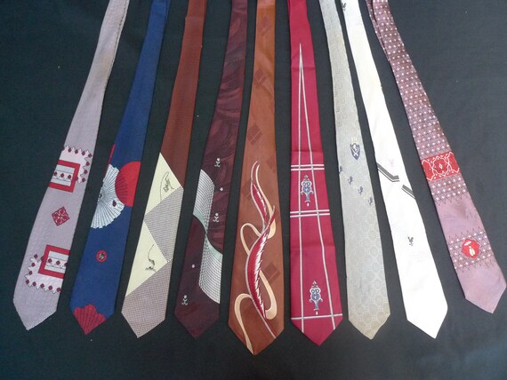 Rockabilly Late 1950s Ties -- You Pick -- One Low Pri… - Gem