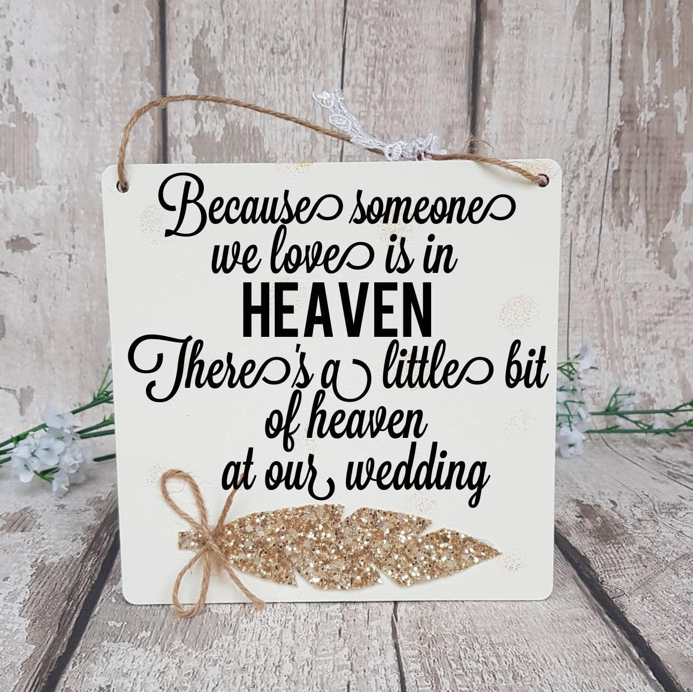 Wedding Memorial Sign in Memory Of Wedding Memorial Table - Etsy