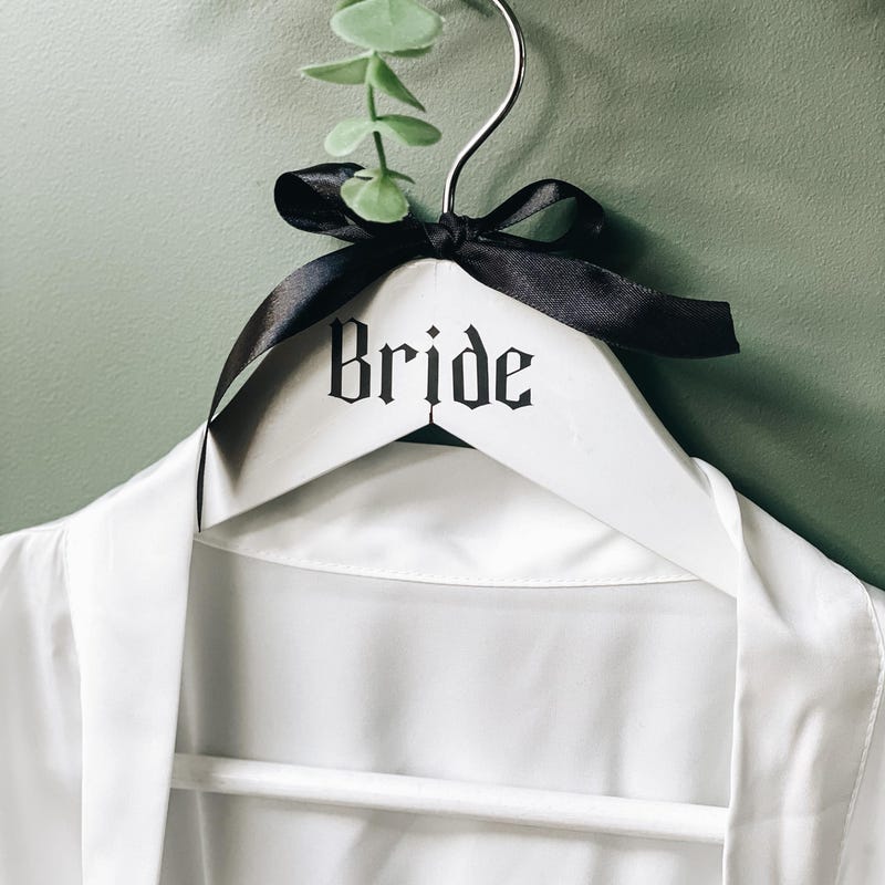 Gothic Bridal Hangers - Etsy