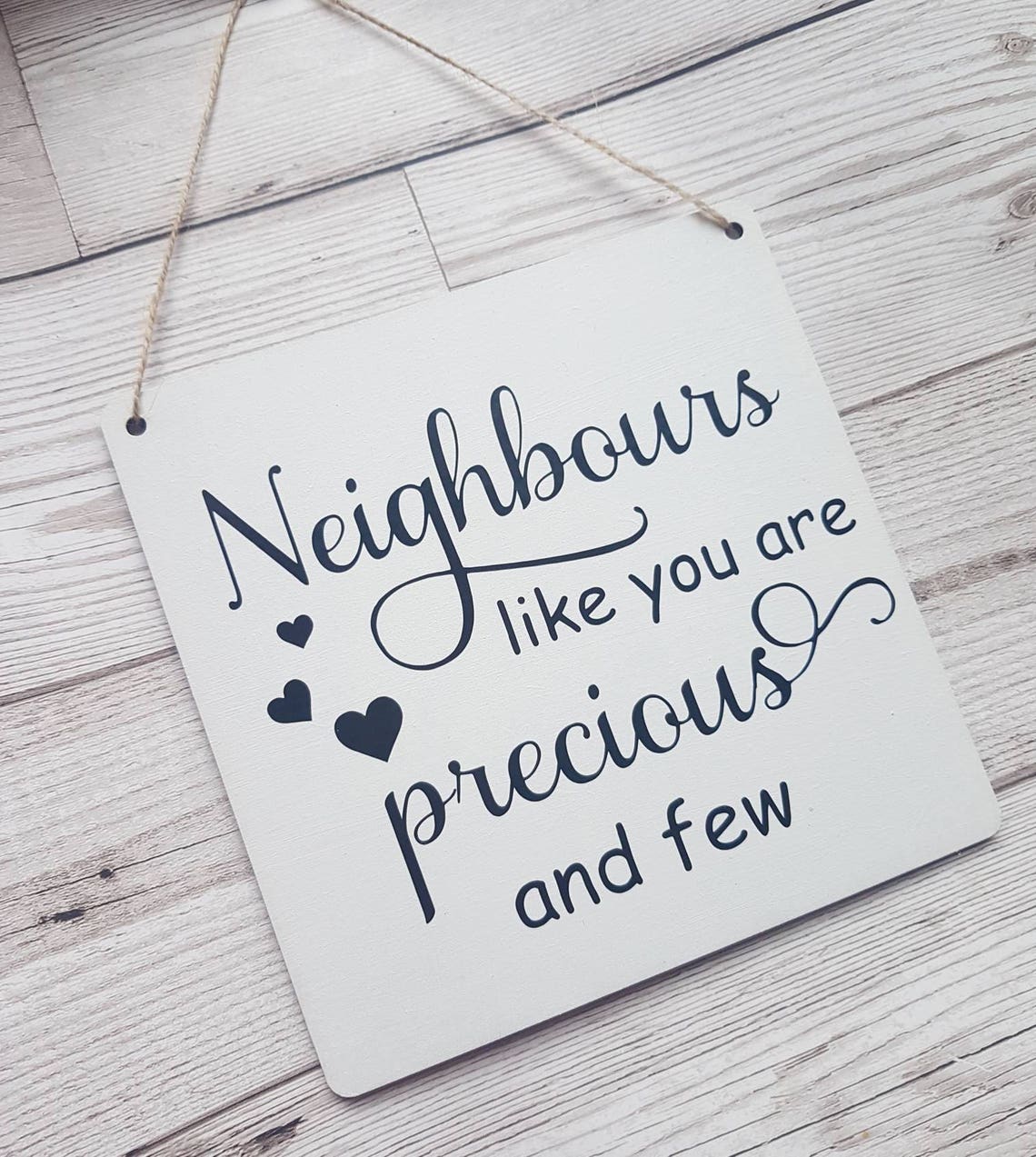 Neighbour Gift Christmas Gift for Neighbour Moving Away - Etsy