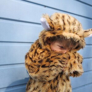 Cheetah Onesie Costume Children's - Etsy