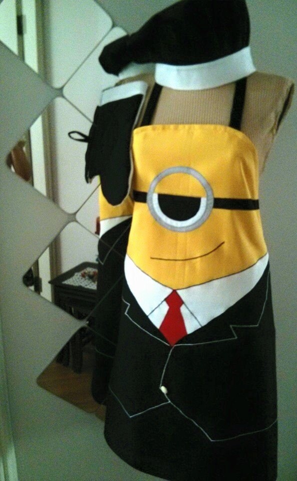 Business Man Minion Apron - Etsy UK