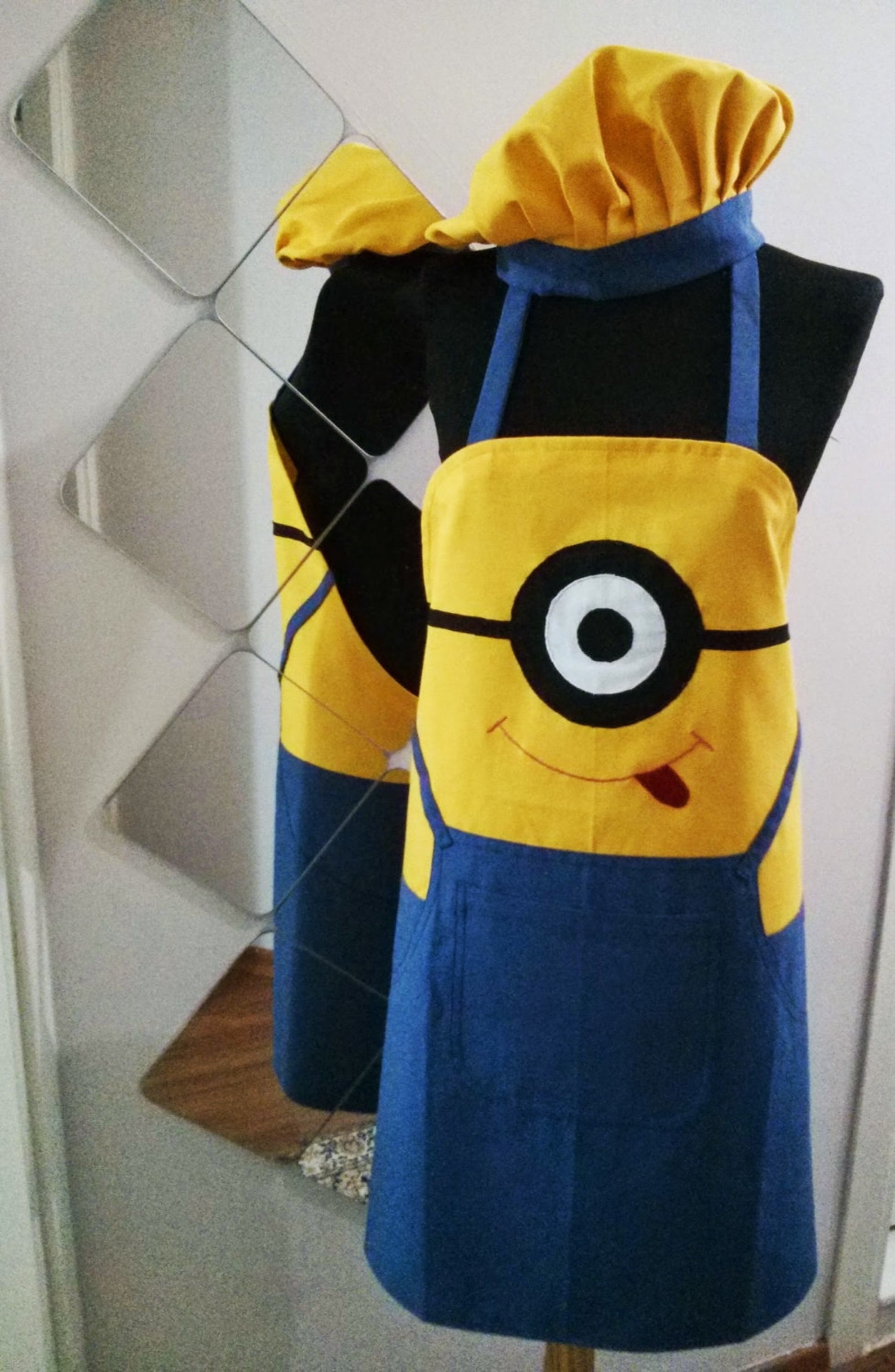 Despicable Me Minions Kitchen Apron One Eye Only Apron - Etsy