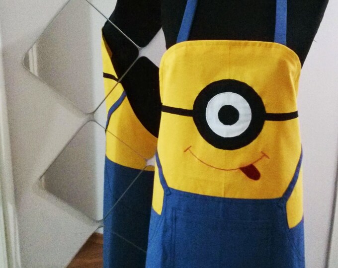 Despicable Me Minions Kitchen Apron One Eye Only Apron - Etsy