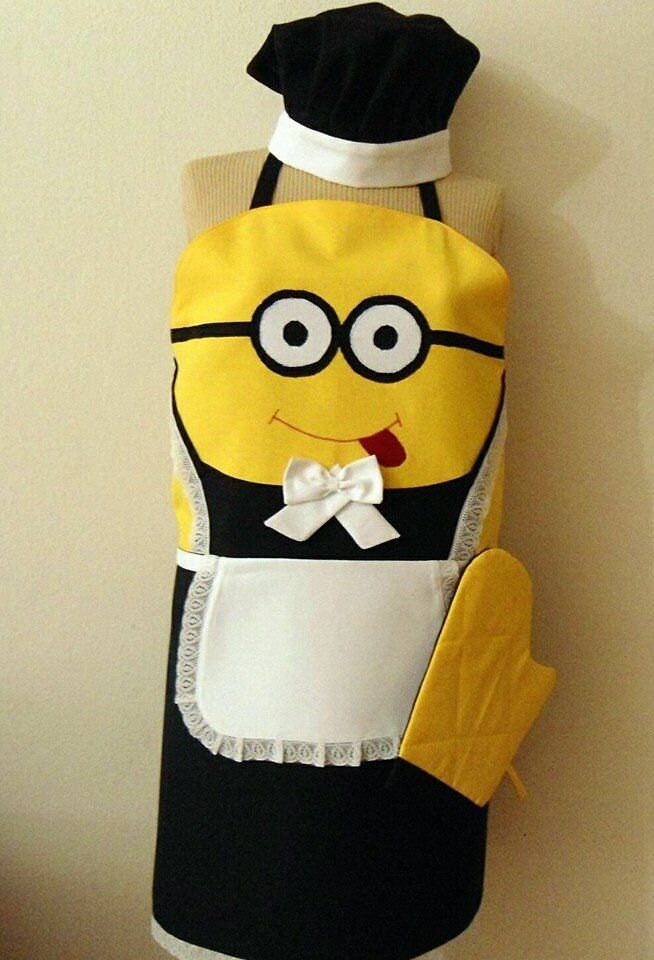 Despicable Me Minions Kitchen Apron Maid Minion - Etsy