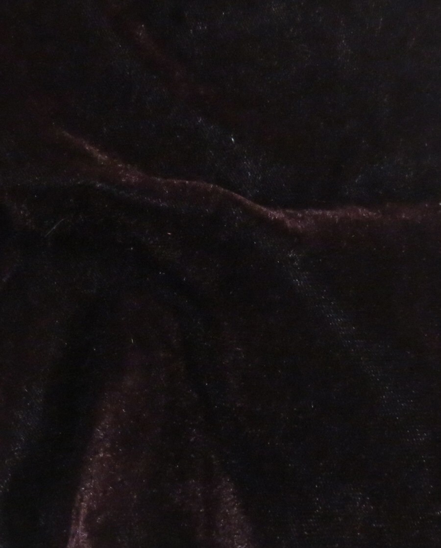 6x8 Chocolate Brown Plush Velvet Drawstring Bag for | Etsy