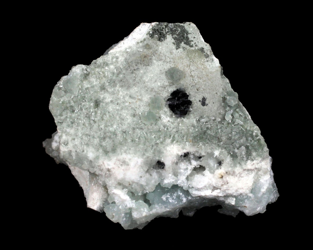 Natural BABINGTONITE PREHNITE Minerals Specimen India #G 135 - Etsy