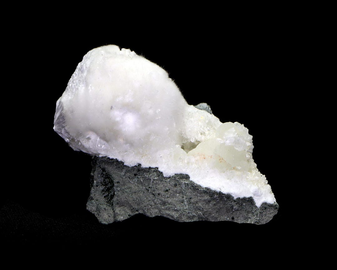 Natural Okenite Gyrolite Quartz Minerals Mumbai Quarry India #M 219 - Etsy