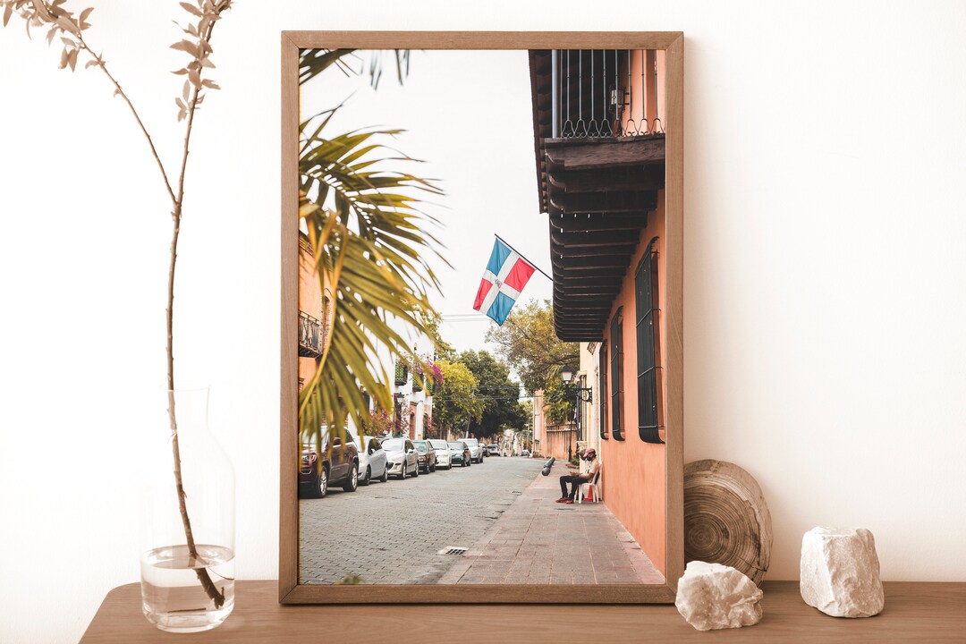 Dominican Republic Flag | Caribbean Wall Art | Santo Domingo ...
