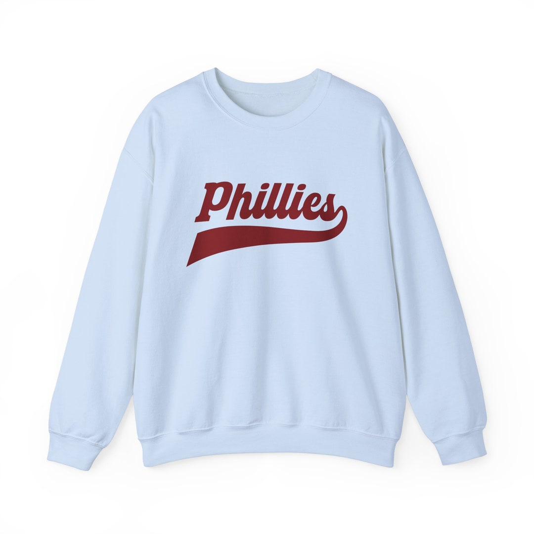 Philadelphia Phillies Crew Neck, Phillies Retro Design, Philadelphia ...