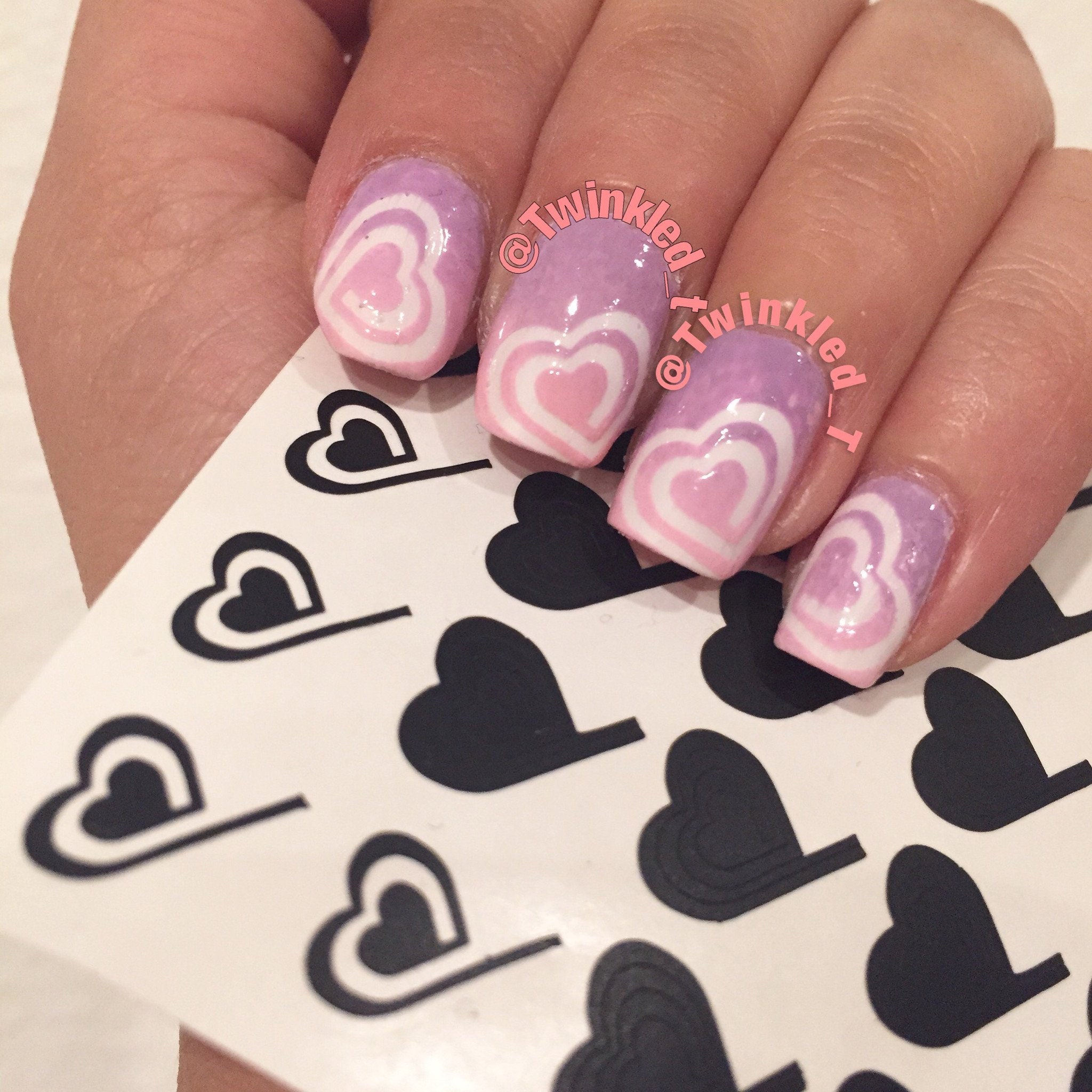 Heart Swirl Vinyls - Etsy