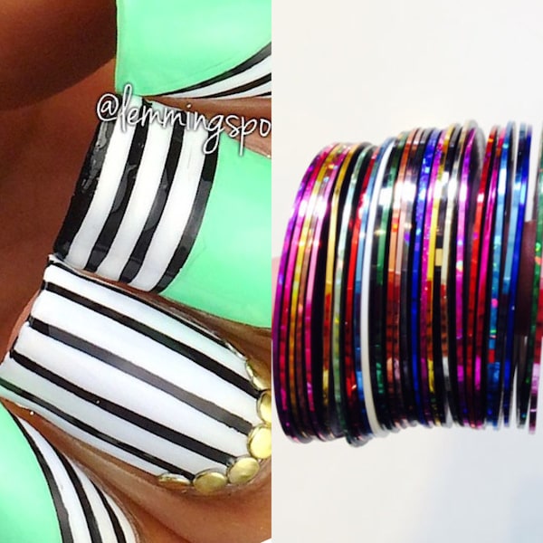 Nail Striping Tape - Etsy