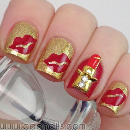 Lips Nail Vinyls | Etsy