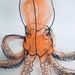 Octopus Wire Sculpture, Marine Sculpture, Wire Octopus, Sea Life, Sea ...
