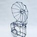 Nikon Camera Wire Sculpture - Etsy