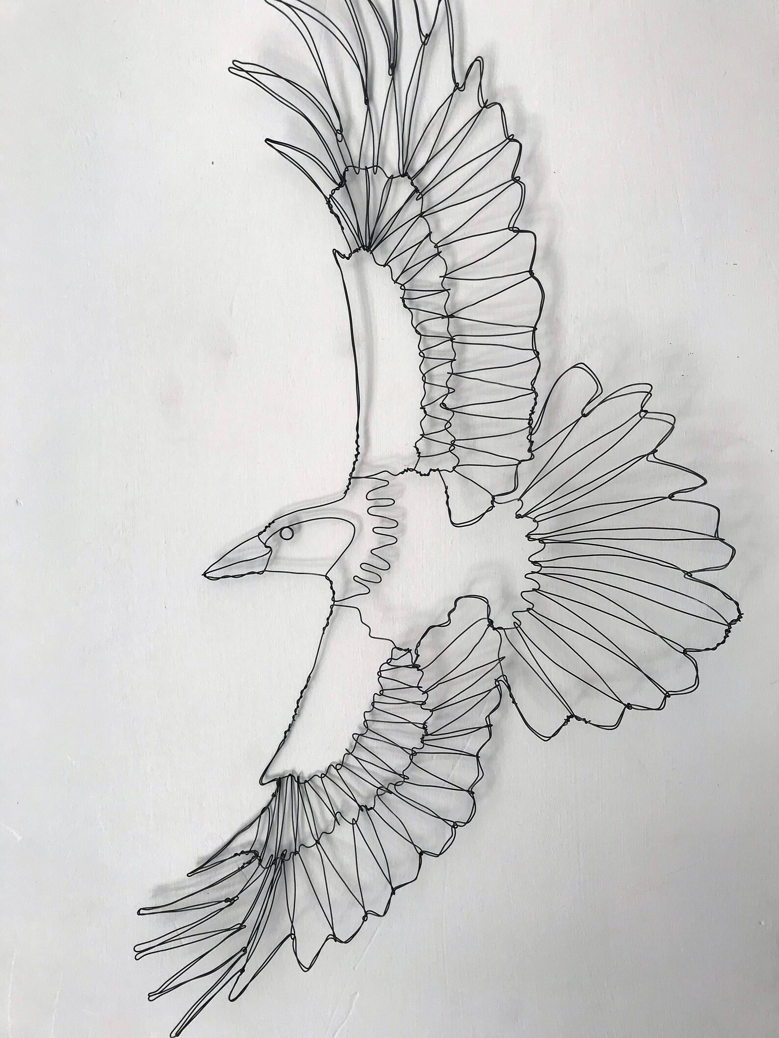 Three Crows in Flight Crow Sculpture Bird Sculpture Bird - Etsy UK