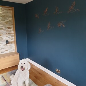 Canadian Geese, Wire Sculpture, Geese Art, Bird Art, Wire Decoration ...