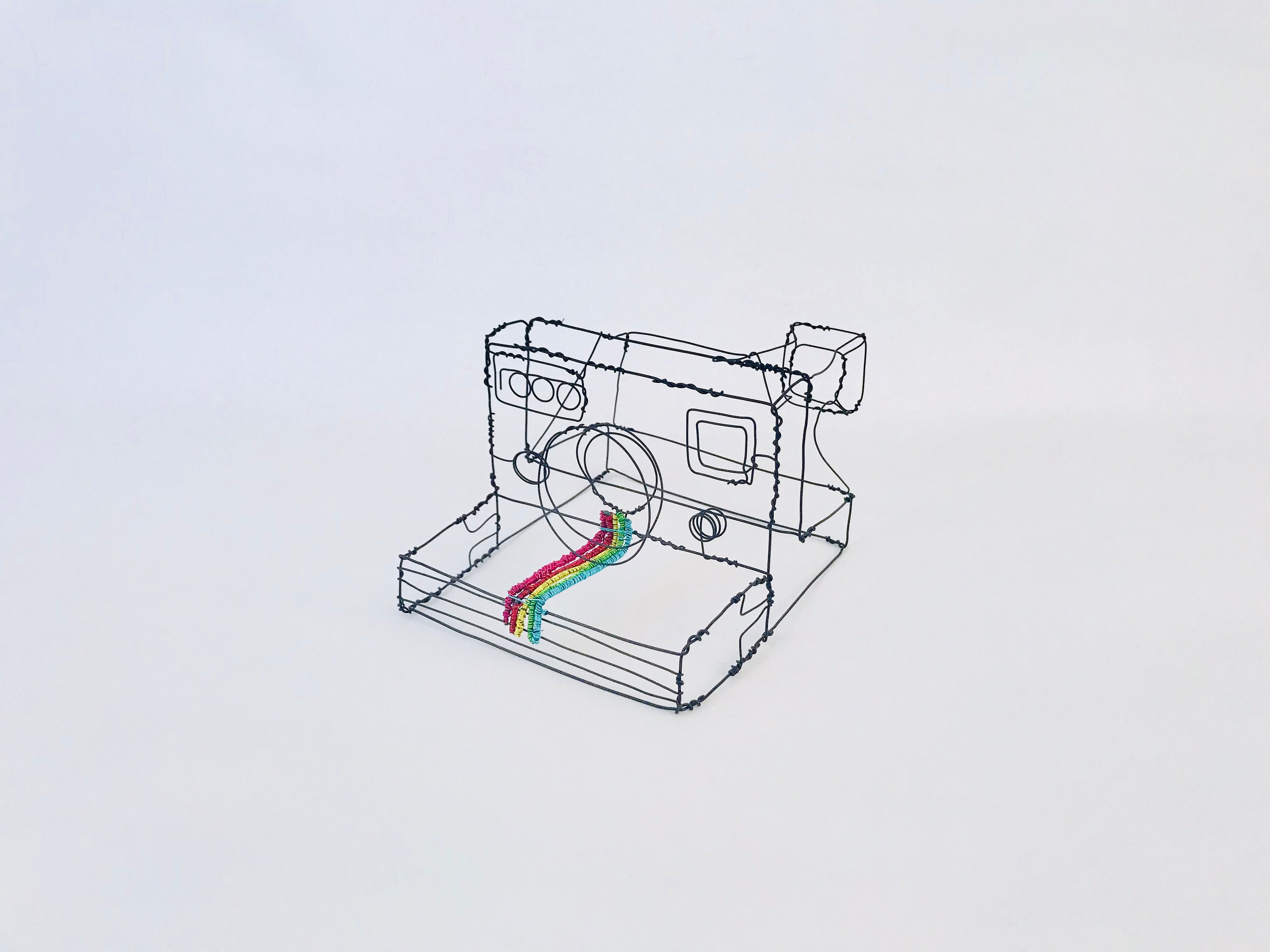 Wire Sculpture of Retro Camera Photography Gift Camera - Etsy Sweden