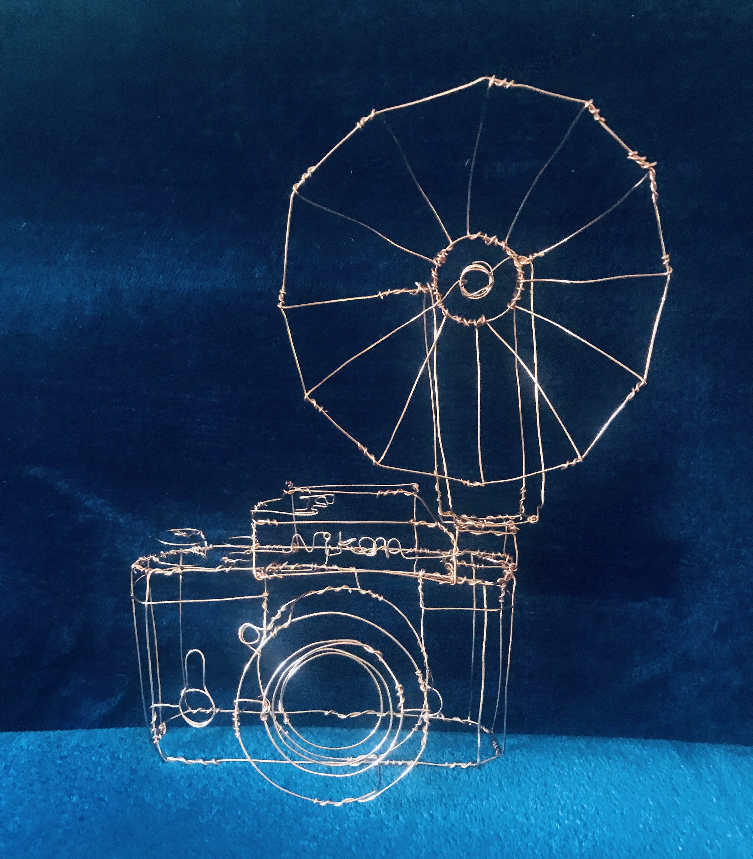 Antique Camera Sculpture Wire Camera Sculpture Wire | Etsy