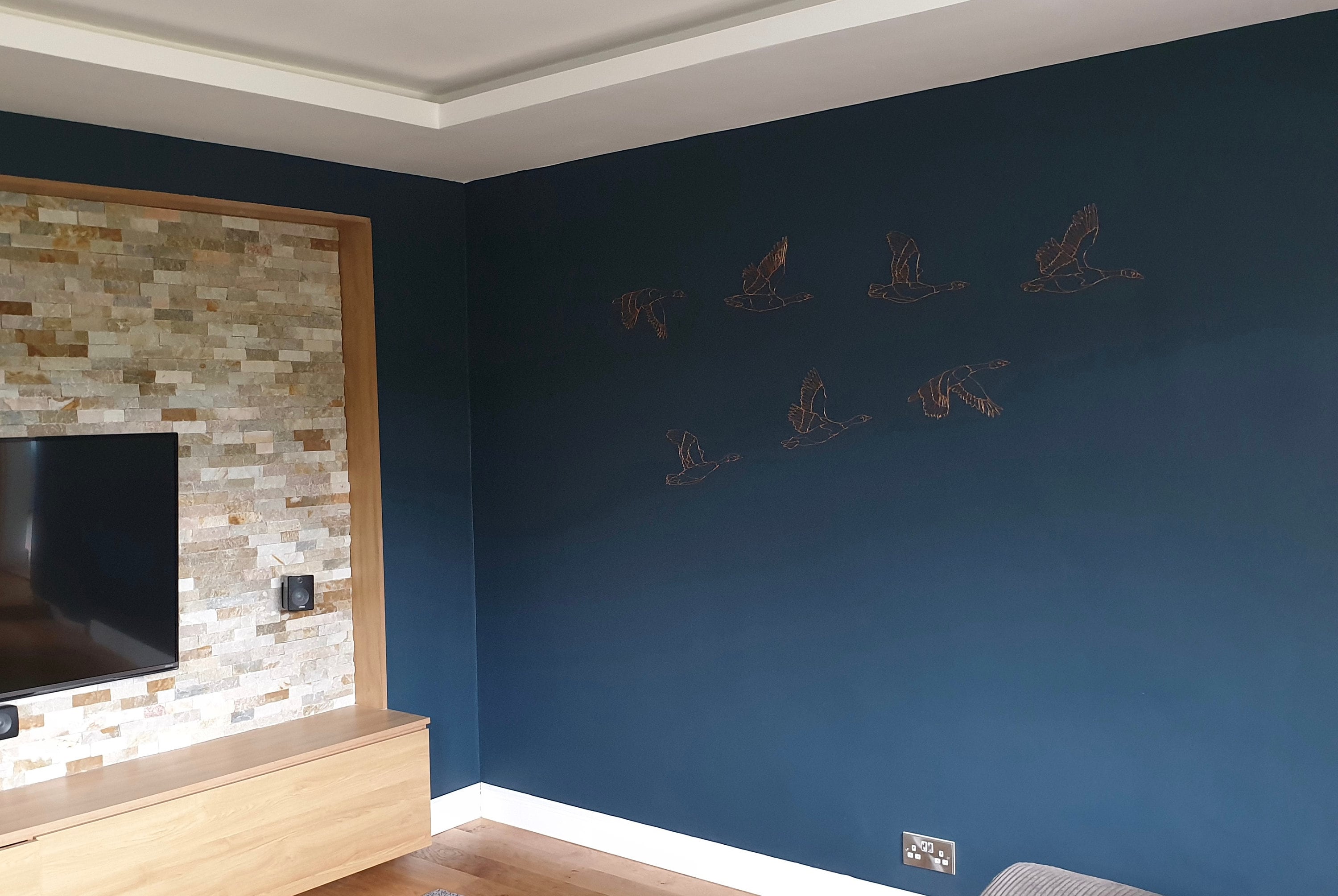 Canadian Geese Wire Sculpture Geese Art Bird Art Wire | Etsy UK