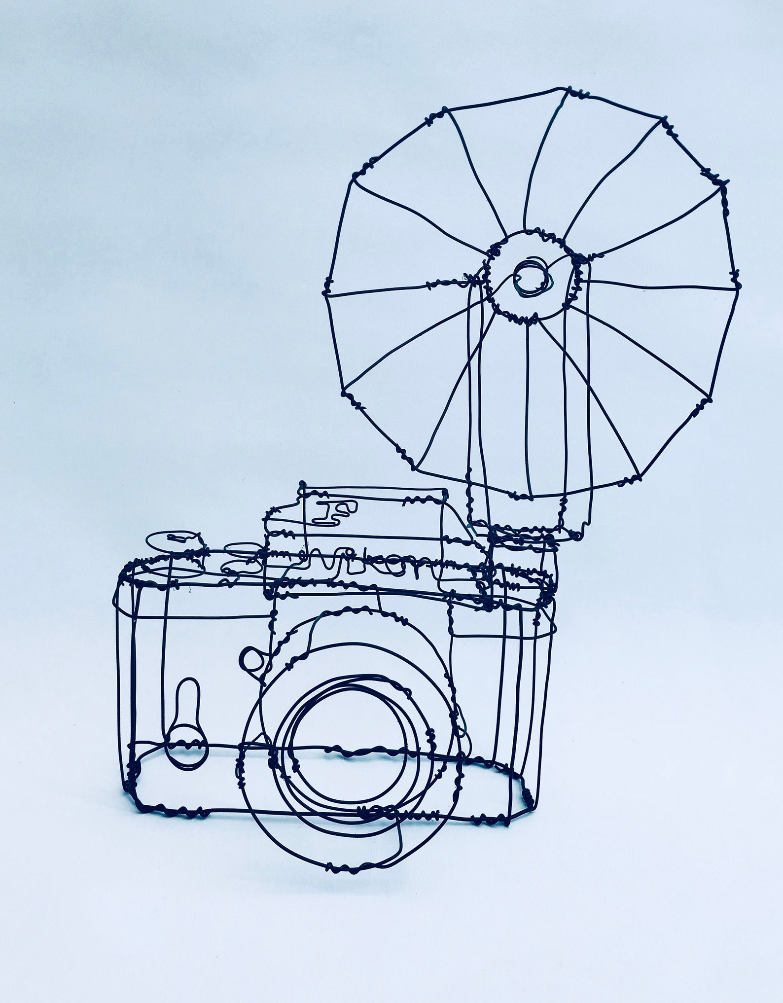 Antique Camera Sculpture Wire Camera Sculpture Wire | Etsy