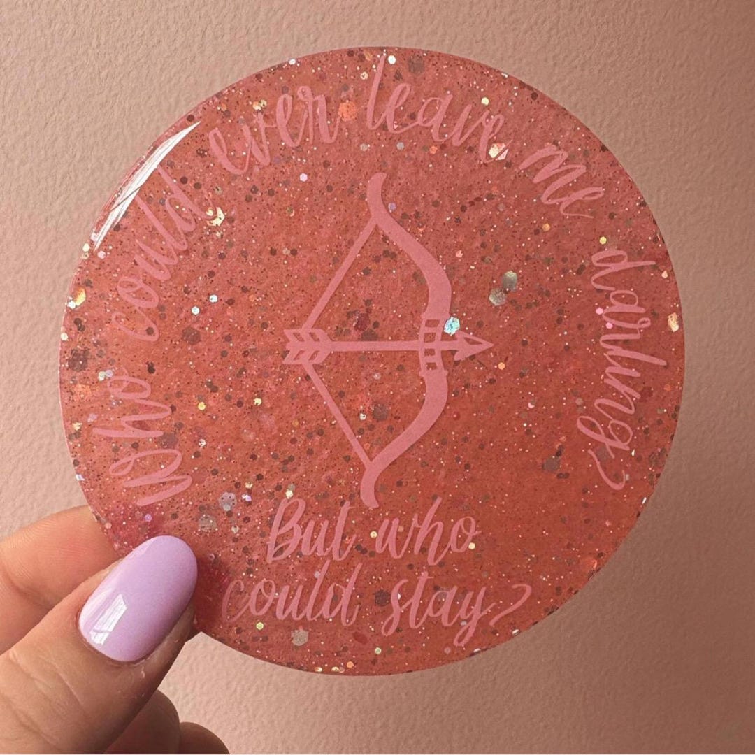 The Archer Resin Coaster: Taylor Swift Eras Tour Gift, Swiftie Decor - Etsy