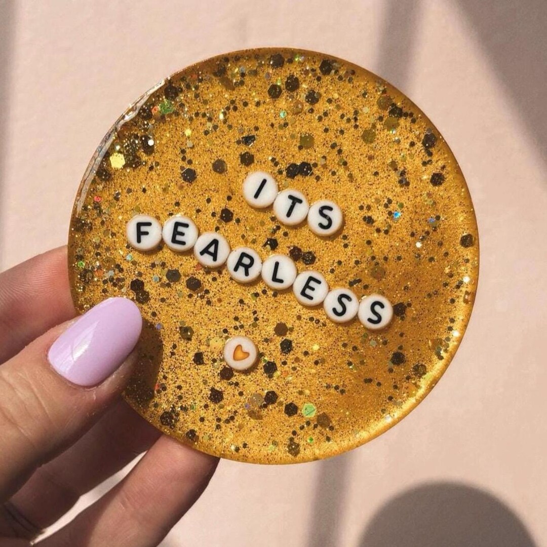 It’s Fearless Resin Coaster: Taylor Swift Eras Tour, Swiftie Gift - Etsy