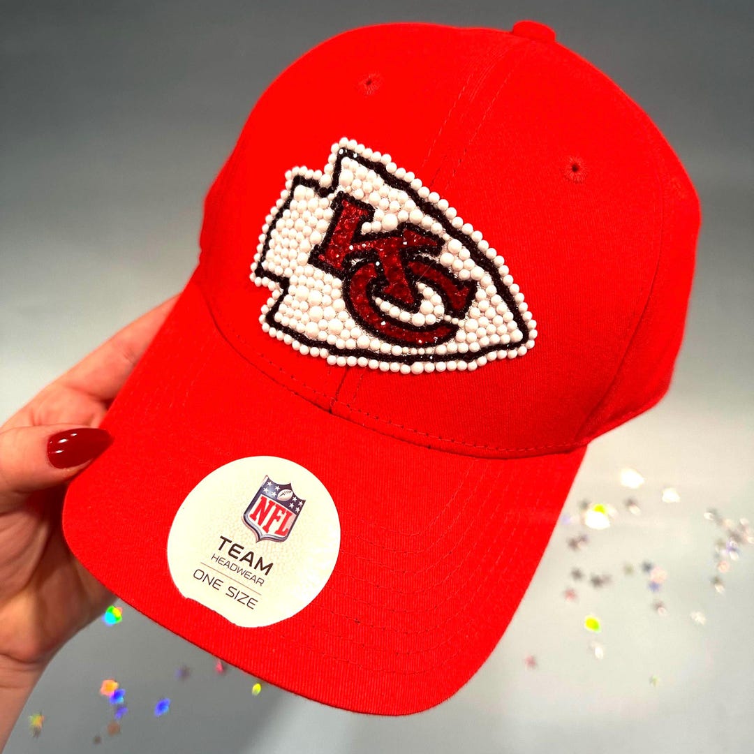 Bling Kansas City CHIEFS Hat MVP Authentic NFL Football Team Adjustable ...