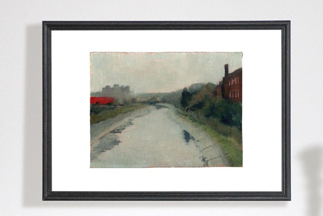 River Orwell in Ipswich, Art Print, River Art Print, Suffolk Drawing ...