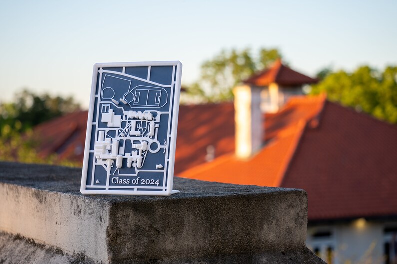 NCSSM 3D Printed Map, Graduation Gift, Acceptance Gift - Etsy