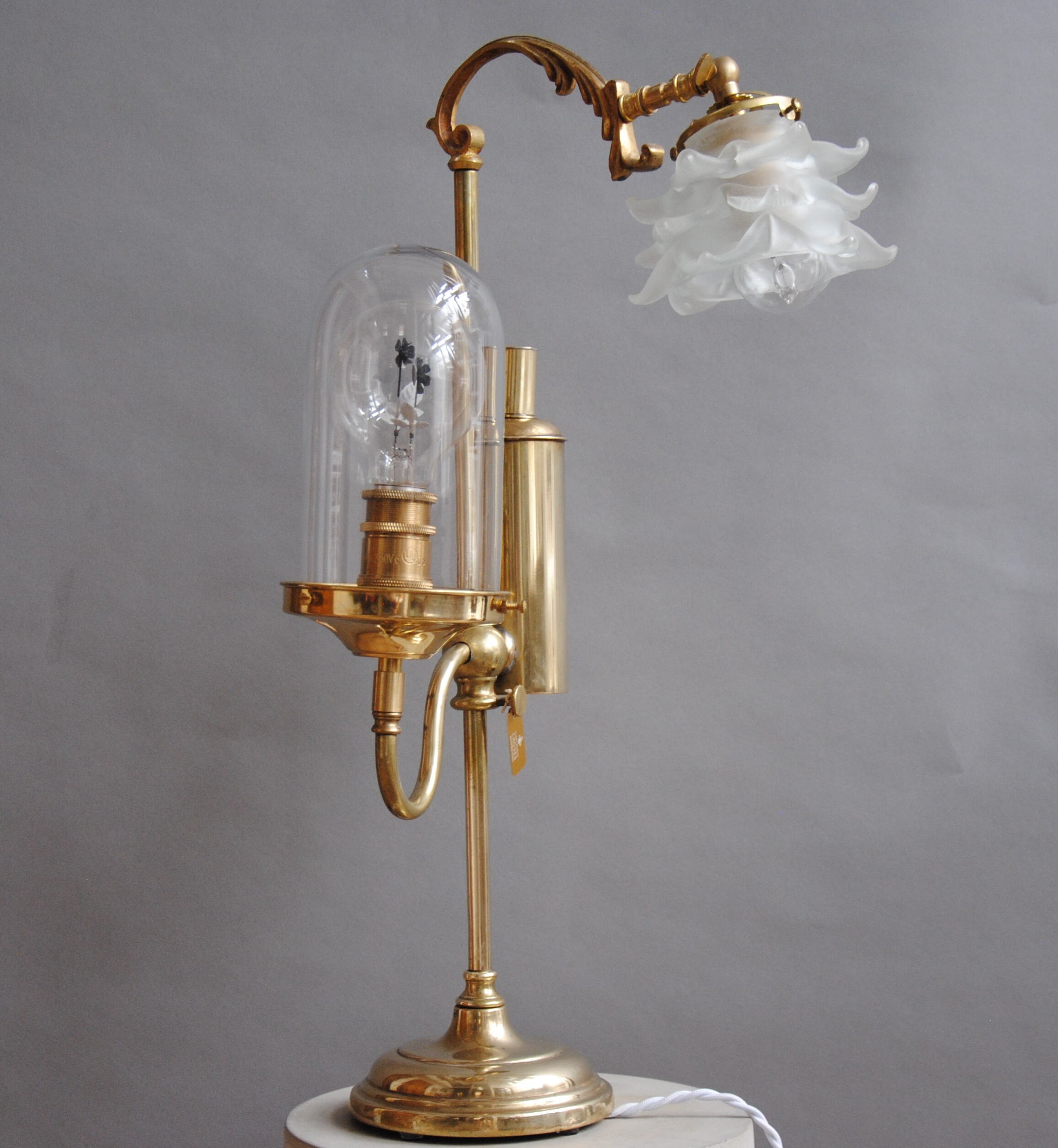 Luxury Modern Industrial Table Lamp Room Decor, Upcycled Steampunk Desk ...