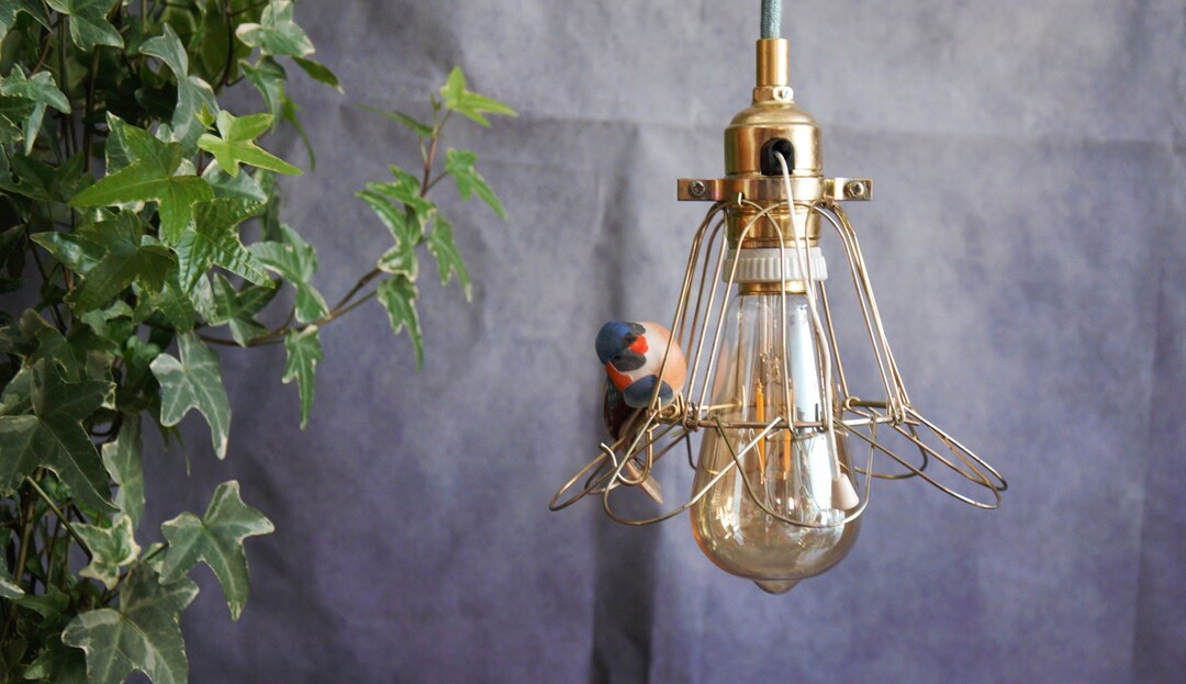 WALK AROUND CAGE, Metal Flowers Lamp, Walkway Cage, Bulb Cage ...