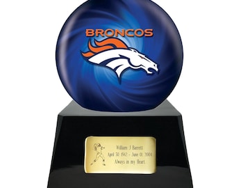 Football Cremation Urn With Optional Las Vegas Raiders Ball Decor and ...
