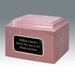 Pink Cultured Marble Cremation Urn - Etsy