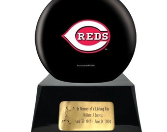Baseball Cremation Urn With Optional Detroit Tigers Ball Decor and ...