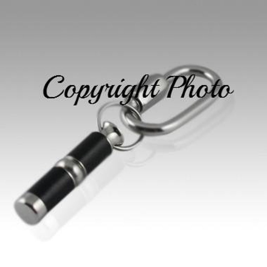 Black Beauty Stainless Steel Keepsake Cremation Key Chain - Etsy